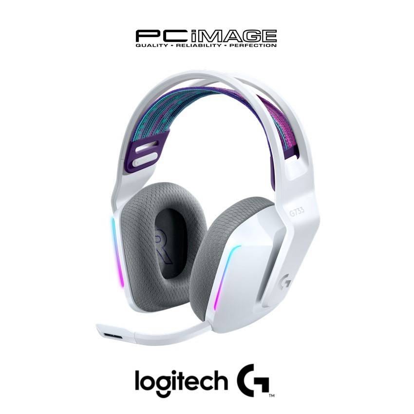 LOGITECH G733 LIGHTSPEED WIRELESS RGB GAMING HEADSET (BLACK) | PC Image ...