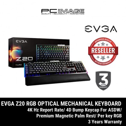 EVGA Z20 RGB OPTICAL MECHANICAL GAMING KEYBOARD-OPTICAL MECHANICAL ...