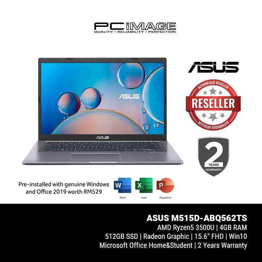 ASUS M515D-ABQ562TS | PC Image Malaysia