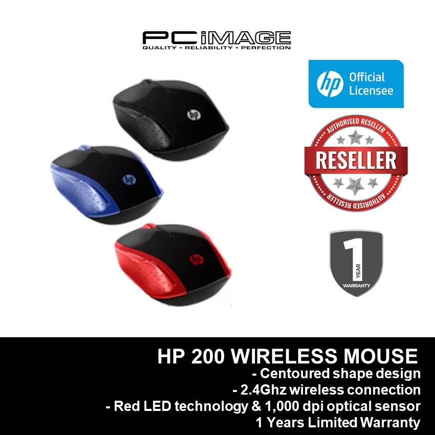 hp wireless mouse 200