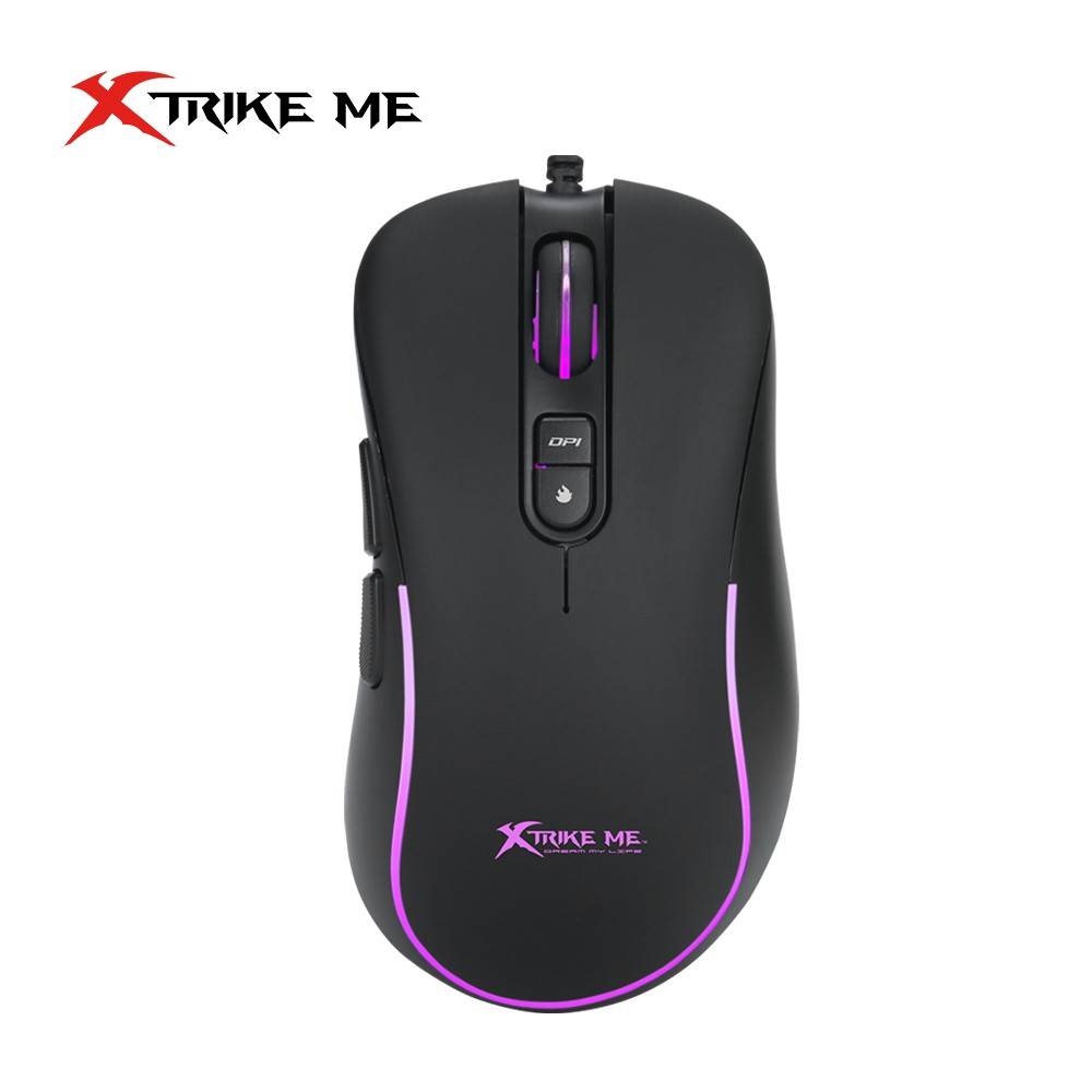 XTRIKE ME GMP-290 3600dpi Wired Optical Gaming Mouse & Mousepad Combo | PC Image