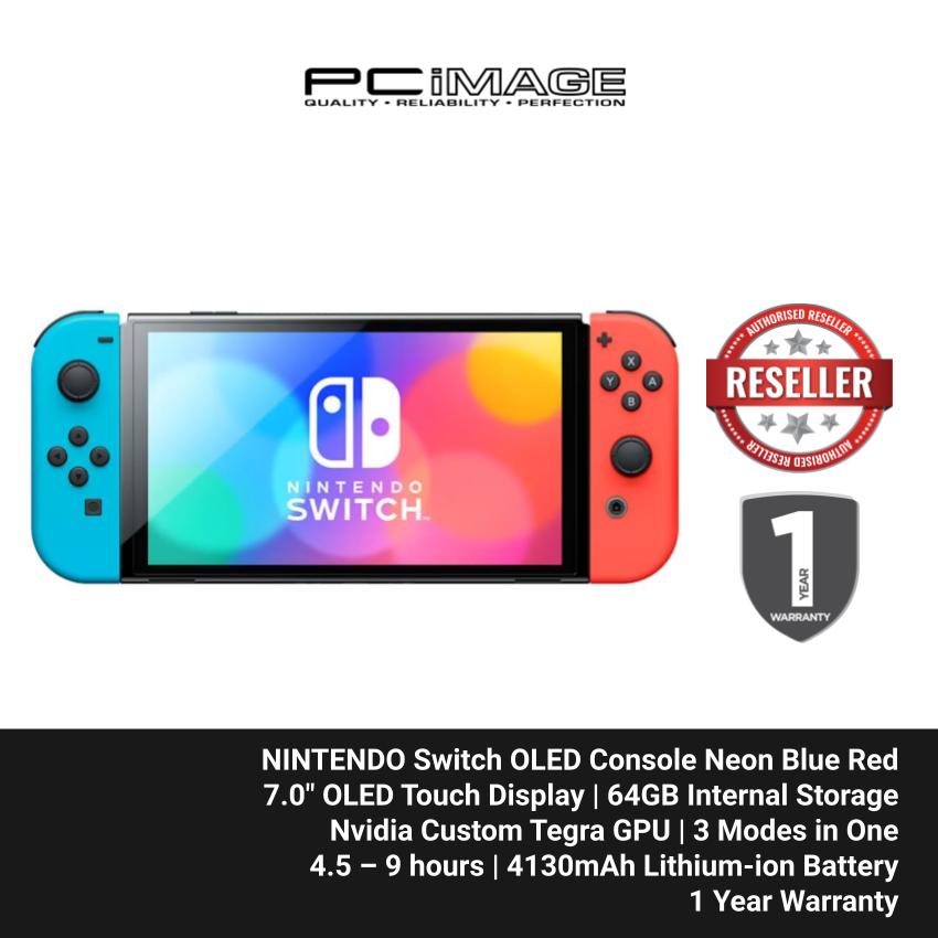 NINTENDO Switch OLED Console Neon Blue Red | PC Image