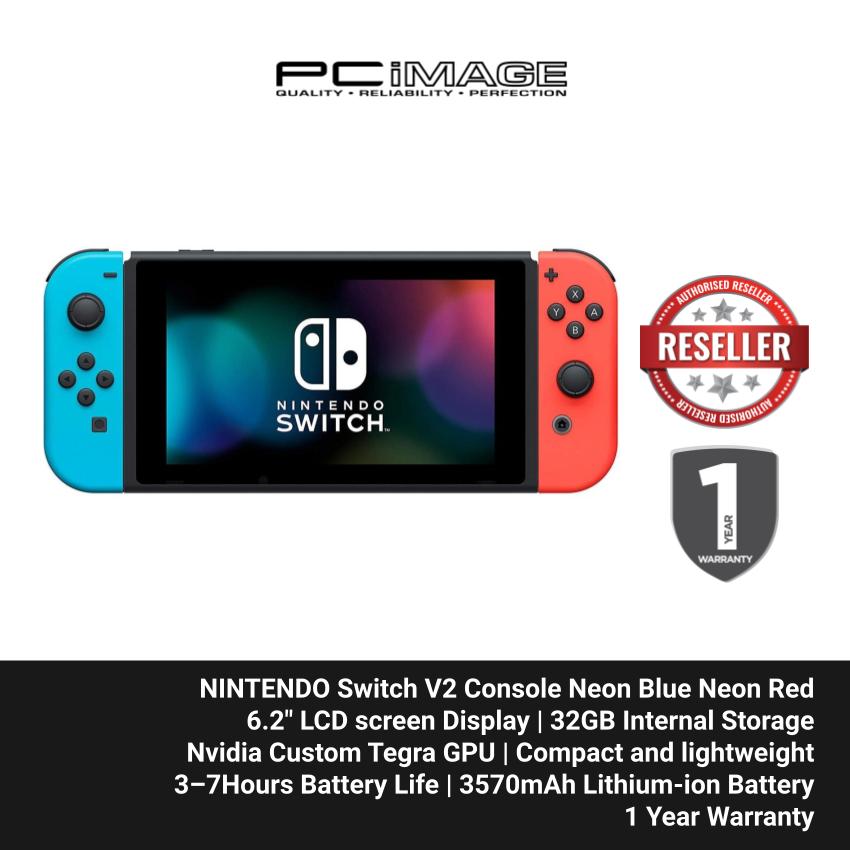 NINTENDO Switch Console Neon Blue Neon Red | PC Image