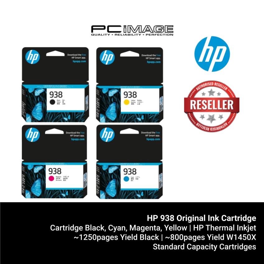 HP 938 Original Ink Cartridge | PC Image
