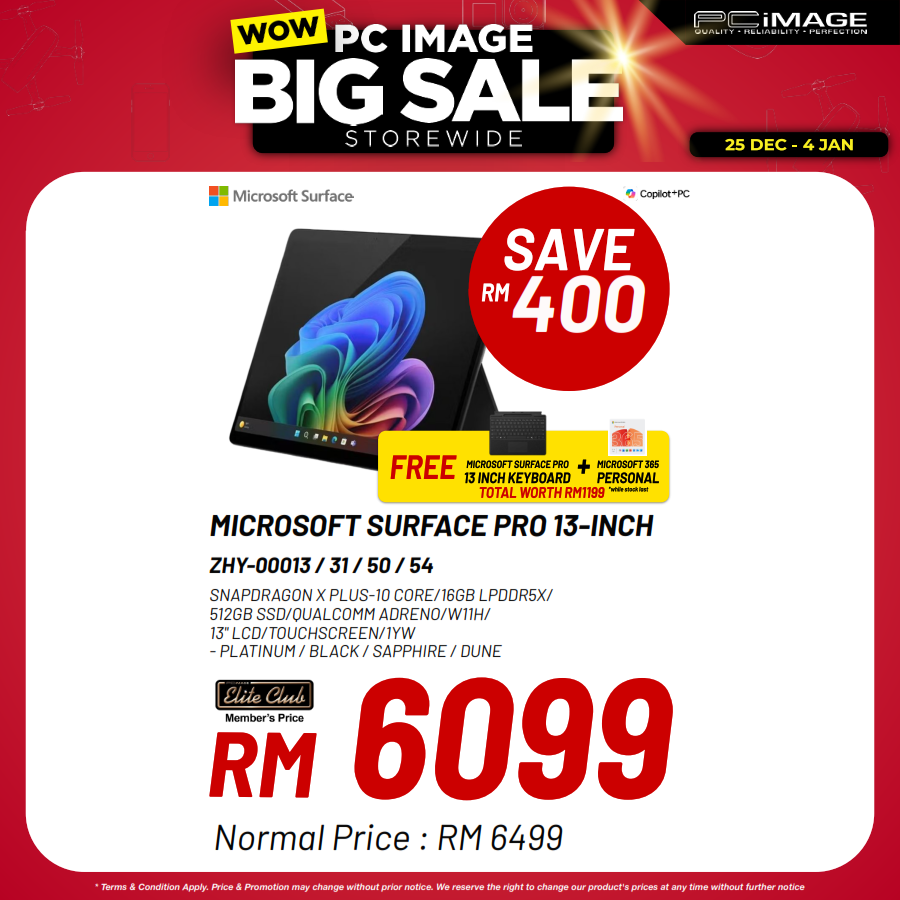 Microsoft Surface Pro - Copilot+ PC - 13" touchscreen - Snapdragon® X ...