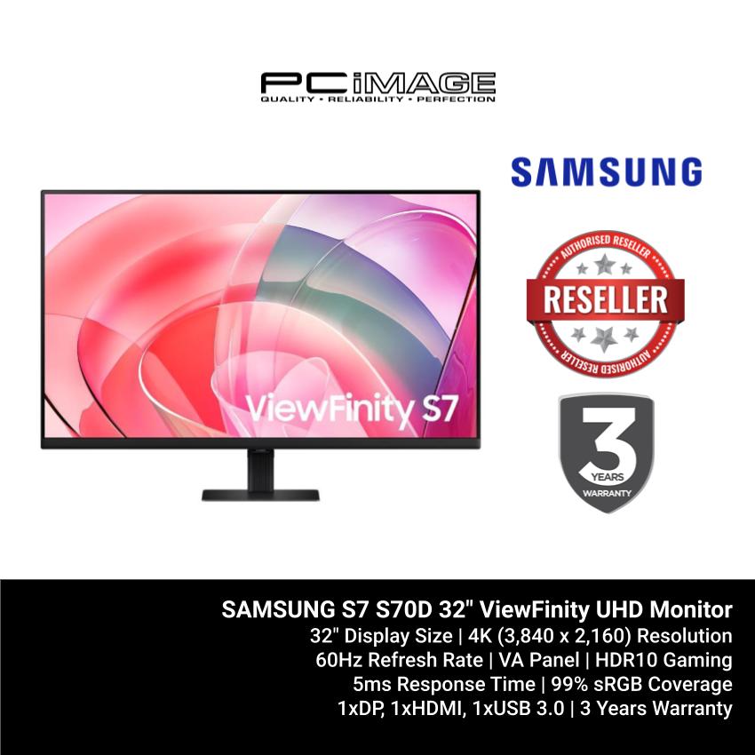 SAMSUNG S7 S70D 32" ViewFinity UHD Monitor | PC Image