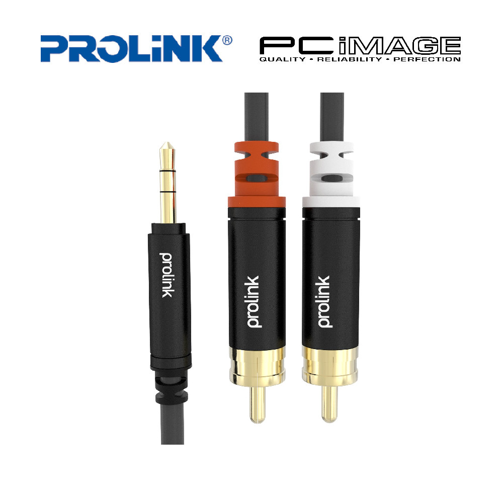 PROLINK HMM103-0150 AUDIO PREMIUM WIRE 1.5M CABLE 3.5MM STEREO PLUG TO ...