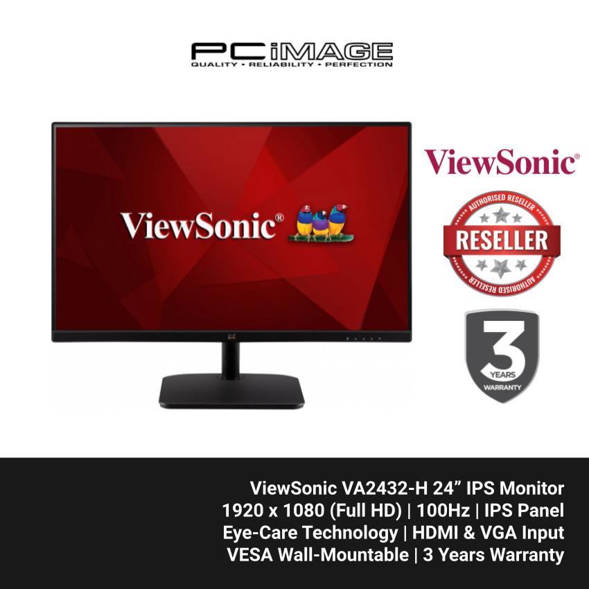 VIEWSONIC VA2432H 24” 1080p IPS with Frameless Design Monitor | PC Image
