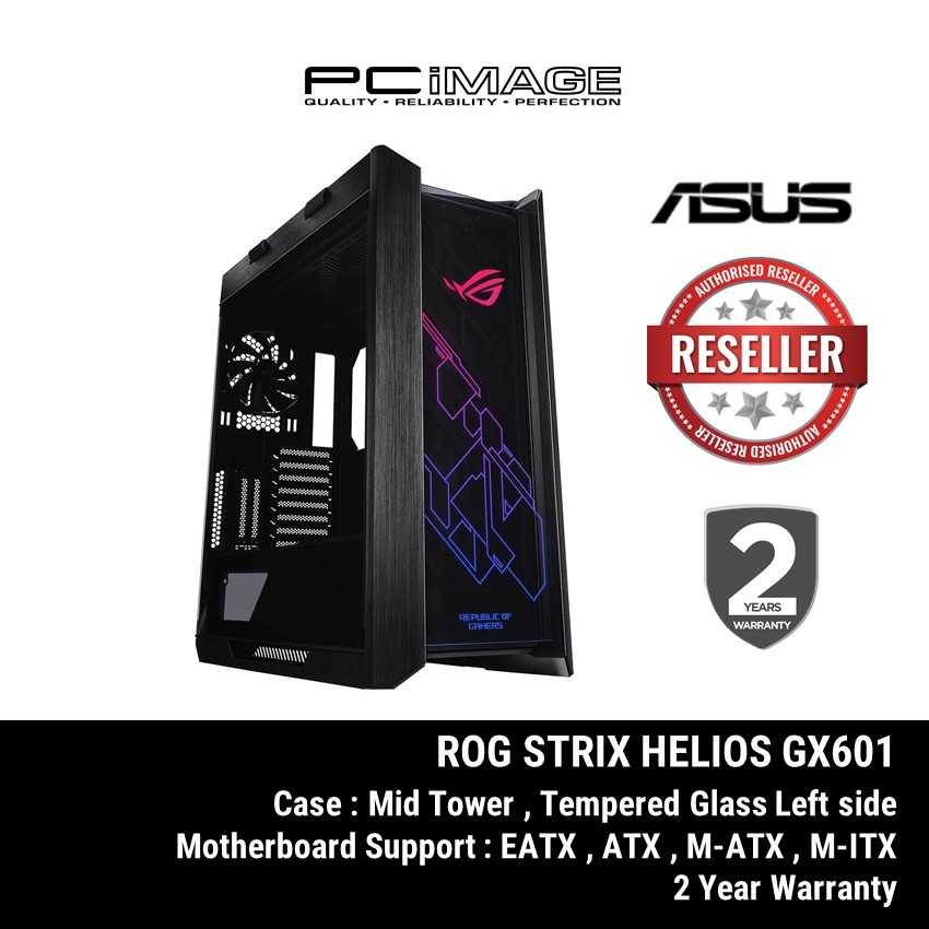ASUS ROG STRIX HELIOS GX601 GAMING CASING WITH HANDLE-WHITE | PC IMAGE ...